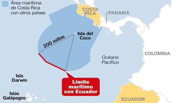 Acuerdo limítrofe con Costa Rica permitirá al país tener 100 km más de ...