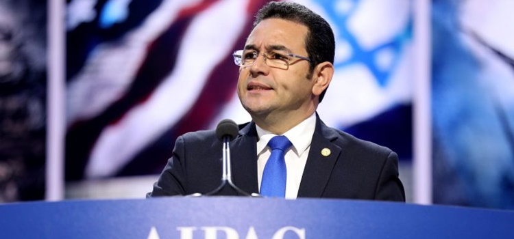 Guatemala: Jimmy Morales confirma el traslado de la embajada a ...