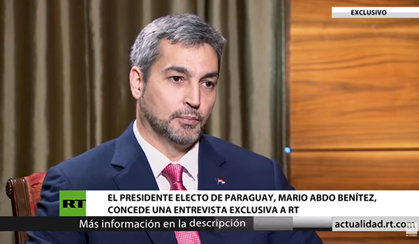 Mario Abdo Benítez, presidente electo de Paraguay: Mario Abdo Benítez, presidente electo de Paraguay: