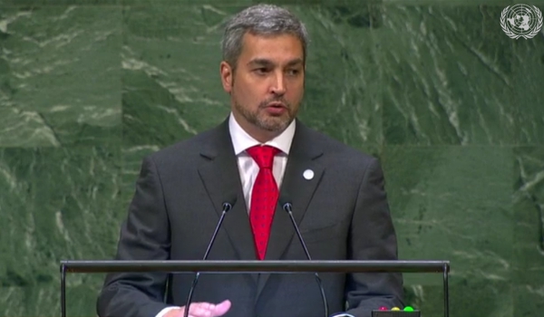 Discurso de Mario Abdo Benitez, Presidente de Paraguay, 73ª Asamblea ... Discurso de Mario Abdo Benitez, Presidente de Paraguay, 73ª Asamblea ...
