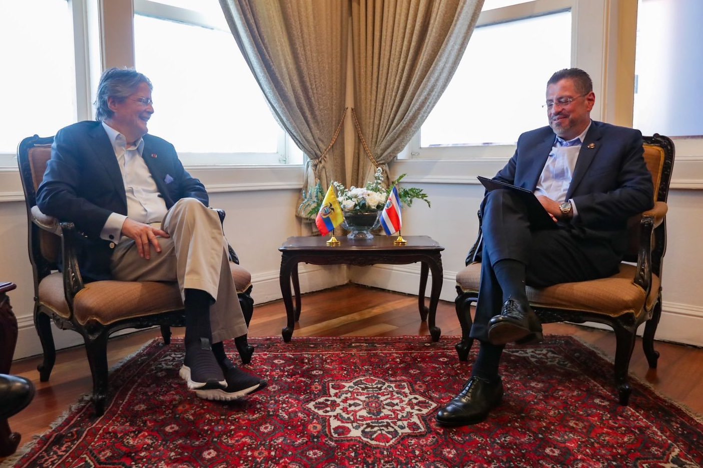 Guillermo Lasso y Rodrigo Chaves firman acuerdo comercial entre Ecuador ...